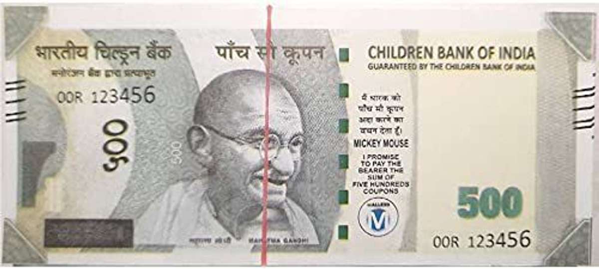 Anandi Traders INDIAN FAKE DUMMY Rs 500 NOTES. DUMMY CURRENCY NOTES FOR ...