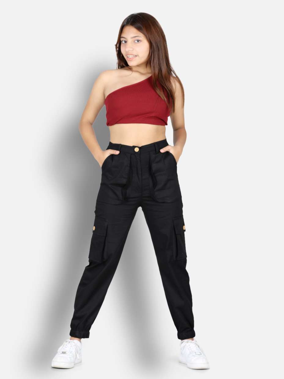 Girls Cargo Pants - Shop Cargo for Girls Online | Shopsy