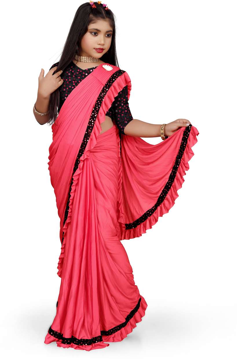 Girls Sarees - Buy Designer Saree for Girls Online in India | Shopsy
