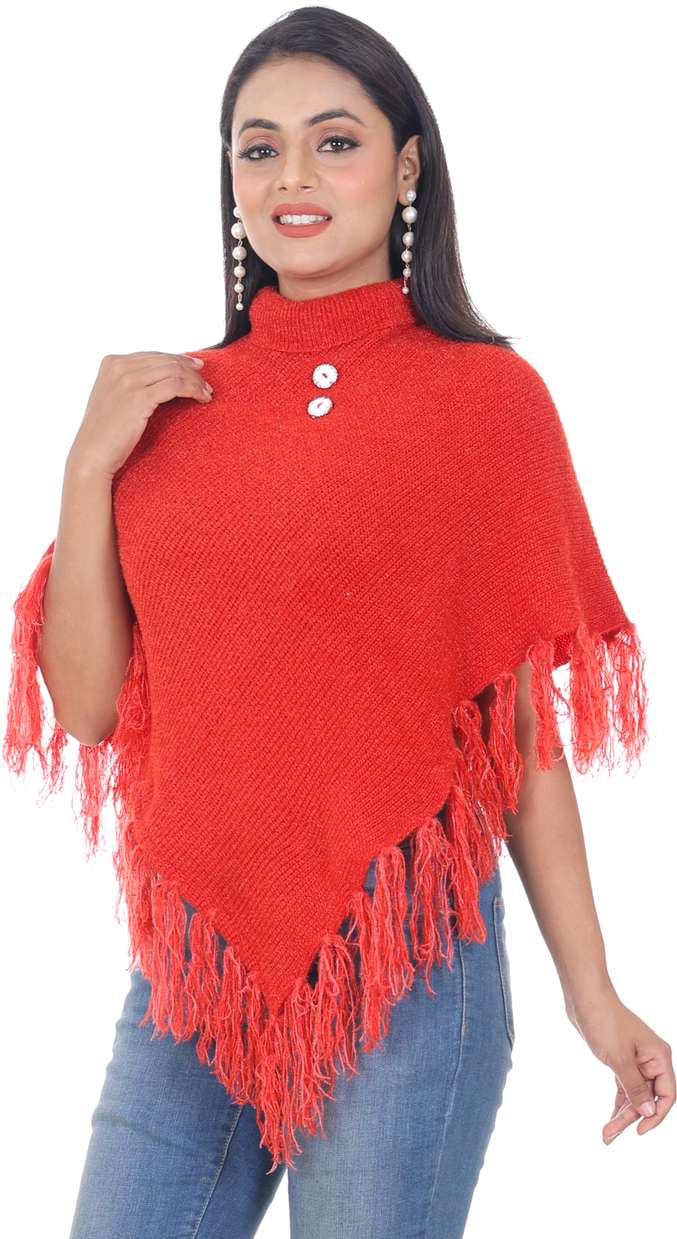 Women Ponchos - Shop Ladies Ponchos Online in India | Shopsy
