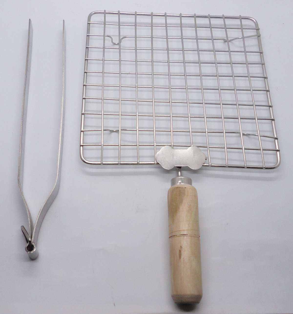 Stainless Steel Wire handle Roasting Net, Papad Jali,Roti Grill,Chapati ...