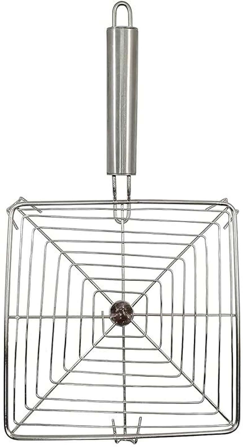 Multipurpose Square Papad Jali/ Roti Roaster Grill With Steel Handle ...