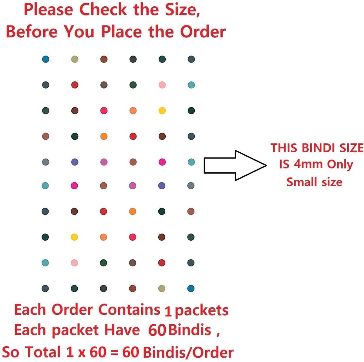 Bindi - Buy Multi Colour Bindi for Women Online | Shopsy