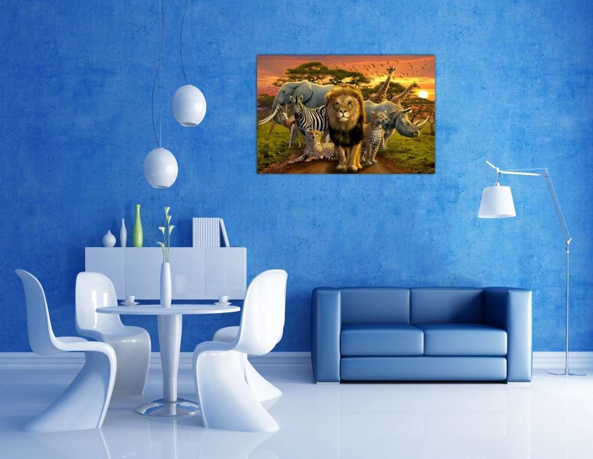 Wild Animals Poster - Forest Animals Poster - Jungle Animals Poster ...