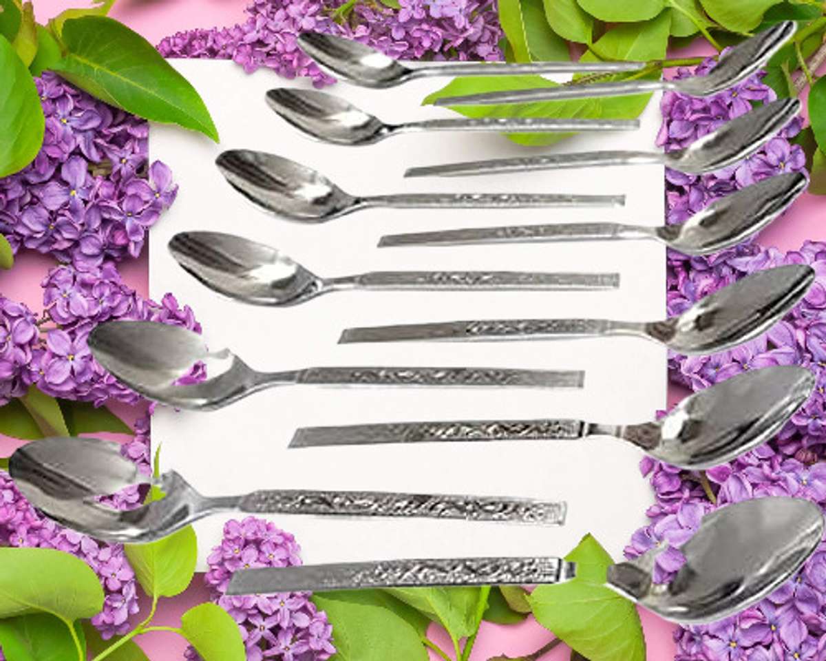 Stainless Steel Spoon Set For Dinning Table/Cutlery Set of 1 M_40 ...