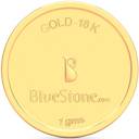 BLUESTONE BIS Hallmarked 18 K 1 g Gold Coin Price in India - Buy ...