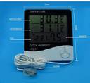 HTC HTC-2 HTC-2 Digital Thermo/Hygrometer Humidity Tester with Clock ...