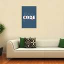 Code Motivational Wall Art Poster 12 x 18 Inch Paper Print - Postermonk ...
