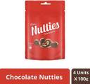 Cadbury Nutties Chocolate, 100g - Pack of 4 Brittles Price in India ...