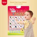 TipTap 41.58 cm 3D Sound Wall Chart Sticker Kids Learning English ...