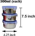 Flipkart.com | Foonty Daily Use (F12345) 3 Containers Lunch Box
