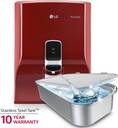LG WW130NP 8 L RO Water Purifier With Dual Protection Stainless Steel ...