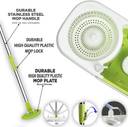 V-MOP Combo Elite Magic Bucket Mop With Wheel - 360 Degree Self Spin ...