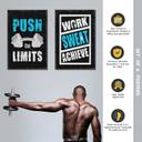 Gym posters - Set of 6 - Gym Posters Motivational - Gym Quotes Poster ...