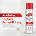 LIFEBUOY Germ Kill Sanitizer Spray, Antibacterial Surface Disinfectant Spray Sanitizer Spray Can ...