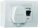 Anchor By Panasonic AC Box with 20Amps Single Pole MCB, enclosure and ...