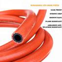 suraksha ORIGINAL INDANE STEEL REINFORCED RUBBER GAS PIPE Hose Pipe ...
