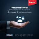 IMPEX Rechargeable Table Fan (BREEZE D3) with LED Light 305 mm Silent ...