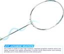 apacs Counter Attack (73G, 35LBS) White, Blue Unstrung Badminton ...