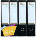 Flipkart.com | bindex Cardboard Office Lever Arch Box File (Black) with ...