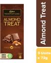 Cadbury Temptations Almond Treat Chocolate Bar, 72 gm (Pack of 5) Bars ...