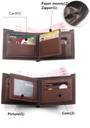 MENBENSE STYLE CLASSIC Men Brown Genuine Leather Wallet Brown - Price ...