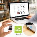 ZEBRONICS ZEB-USB150WF1 WiFi Mini USB Adapter - ZEBRONICS : Flipkart.com