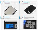NIBBIN NoteBook Scale 500 gram (500g x 0.01g) Notebook / Diary Series ...