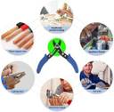 JELECTRICALS Combo Pack of Plass and Wire Cutter Round Nose Plier Price ...
