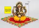 BERRYCRAVE ‘Bhakti’ God Ganesha Ganpati Ganeshji Resin Idol SMALL SIZE ...