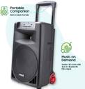 Buy Croma Trolley Music System CREY3024 SFPX2000 with Mic 240 W ...