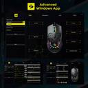 ZEBRONICS Zeb-PHOBOS PRO Wired Ambidextrous Optical Gaming Mouse ...