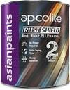 Asian Paints APCOLITE RUSTSHIELD ANTI RUST PU ENAMEL - BLACK 1 LTR ...
