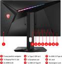 MSI Optix 27 inch WQHD IPS Panel MSI Optix MAG274QRF-QD Esports Gaming ...