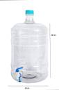 RAJIPO ENTERPRISE Bottle 10 Liter with Handle and Lid and Tap for Home ...