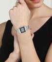 CASIO Vintage A500WA-1DF Black Dial Silver Stainless Steel Band Digital ...