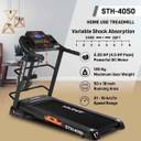 Sparnod Fitness STH-4050 (4.5HP Peak) Automatic Foldable Motorized ...