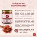 Clave Organic India Red Sandalwood / Raktha Chandanam / Lal Chandan ...
