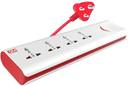 GM Ebook GM 3060 E-Book 4+1 Power Strip Master Switch 3Pin 10AMP 4 ...