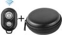 SOJUBA Portable Bluetooth Shutter Remote Control with Carry Pouch Camera Remote Control Camera ...