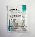 D-Link Two CAT6 I/O Keystone Jack + 1 Gang Box + 1 Dual Port Face Plate ...