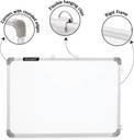 Eduway 3X4 ft. Non Magnetic Glossy Marker Board Surface and Back Side ...