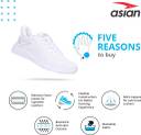 asian Delta-20 White Sports,Casual,Walking,Gym, Walking Shoes For Men ...