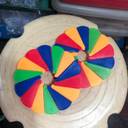 QBIC Expanding Frisbees / Indoor and Outdoor Flying Frisbees for Kids ...