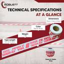 Flipkart.com | Robustt Men at work Barricading Caution Tape 3 Inches x ...