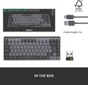 Logitech MX Keys Mini Mechanical Wireless Multi-device Keyboard ...