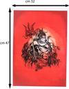 Shiva Red Paper Print - Religious posters in India - Buy art, film ...