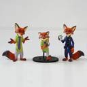 RVM Toys Zootopia Action Figure Set Nick Wilde Judy Hopps Collectible ...
