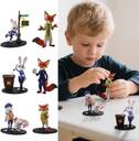 RVM Toys Zootopia Action Figure Set Nick Wilde Judy Hopps Collectible ...