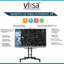 VIRSA Interactive Flat Panel 65-Inch 4K Ultra HD Multitouch Screen ...